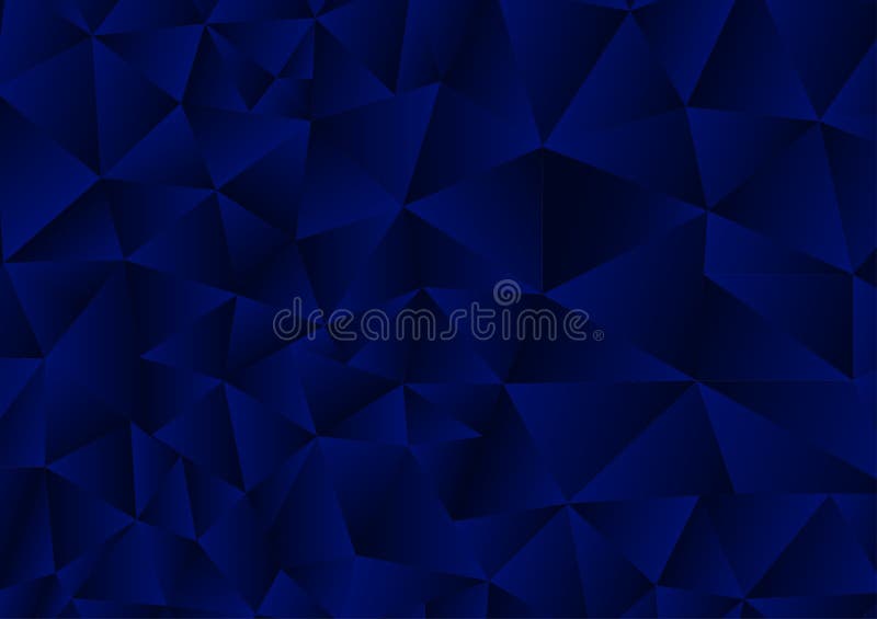Polygon Blue Background Pattern Wallpaper Vector Illustration Stock ...