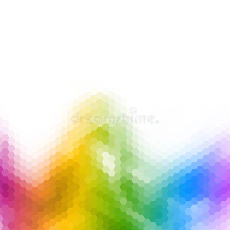Polygon Colorful Lighting II. Polygonal Hex Color Gradient for ...