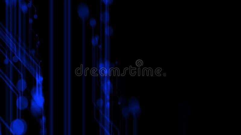 Polygon Dot Line Moving CG Particle Motion Graphics Stock Footage ...