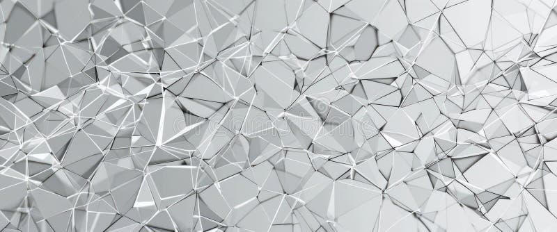 Polygon Fiber Optic Geometric, Isolated on a Transparent Background ...