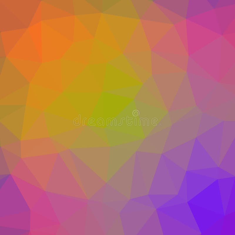 Polygon. Geometric Background in Origami Style with Gradient.Broken ...