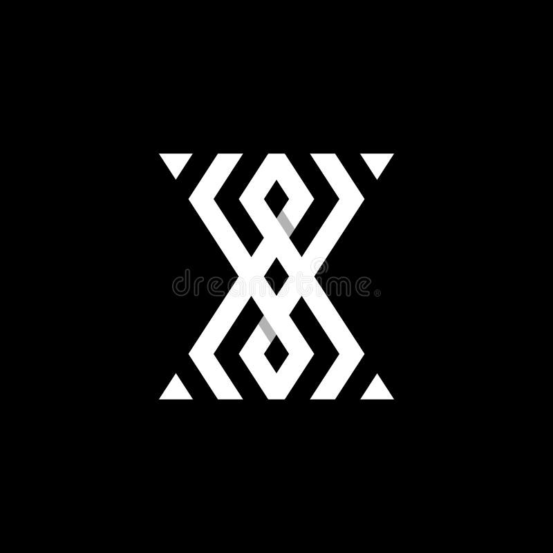 Polygon X Initial Premium Logos Stock Vector - Illustration of line ...