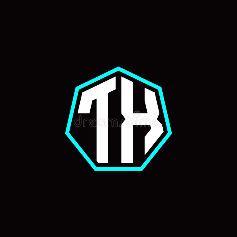 Polygon-Logoschablone Initialen Tonnen X Moderne Vektor Abbildung ...