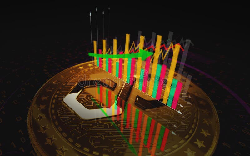 Polygon Matic Cryptocurrency Golden Coin 3d Illustration Stock ... Polygon Matic Cryptocurrency Golden Coin 3d Illustration Stock ...