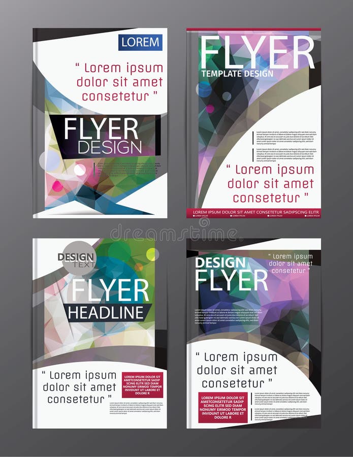 Polygon Modern Brochure Vector CMYK Modern A4 Stock Vector ... Polygon Modern Brochure Vector CMYK Modern A4 Stock Vector ...