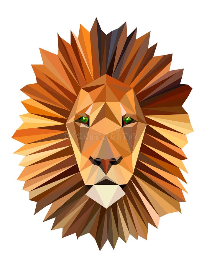 Polygon Lion Stock Illustrations – 943 Polygon Lion Stock Illustrations ...