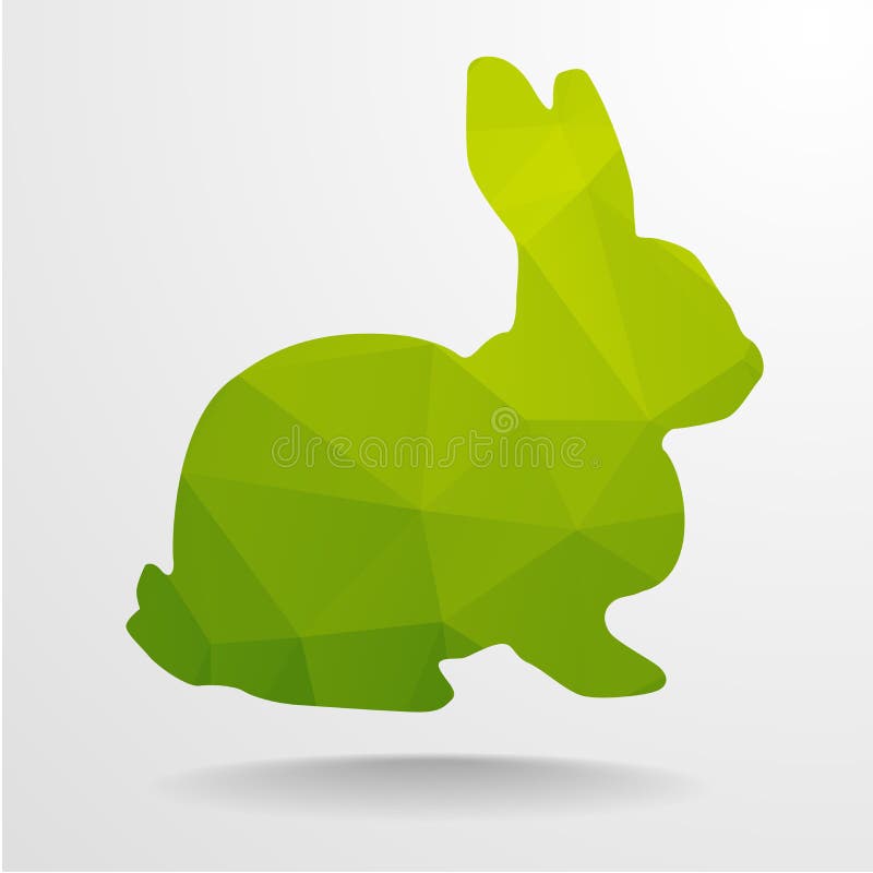 Polygonal Rabbit Stock Illustrations – 507 Polygonal Rabbit Stock ...
