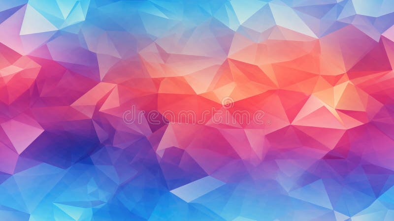 Polygon Seamless . Colorful Modern Low Poly Abstract Background Stock ...