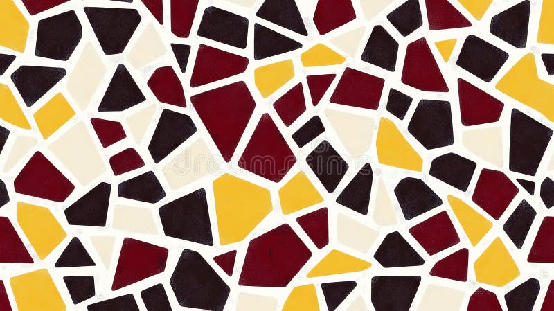 Polygon Shapes Design Aesthetic Pattern Background, Yellow, Brown ...