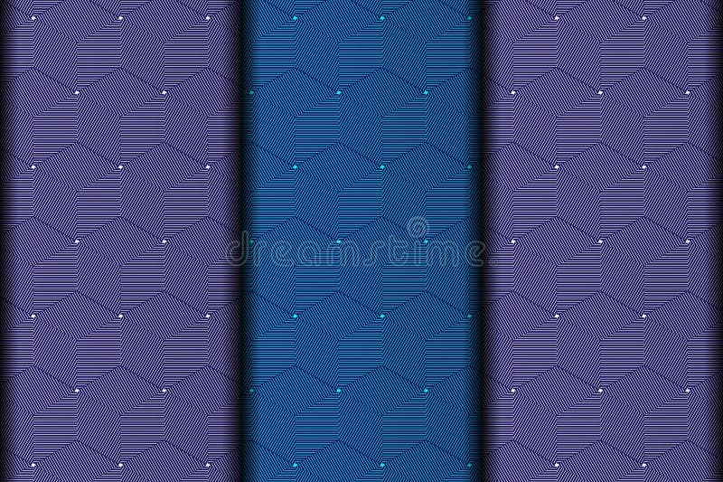Polygon Style Simple Pattern Design Element. Stock Illustration ...