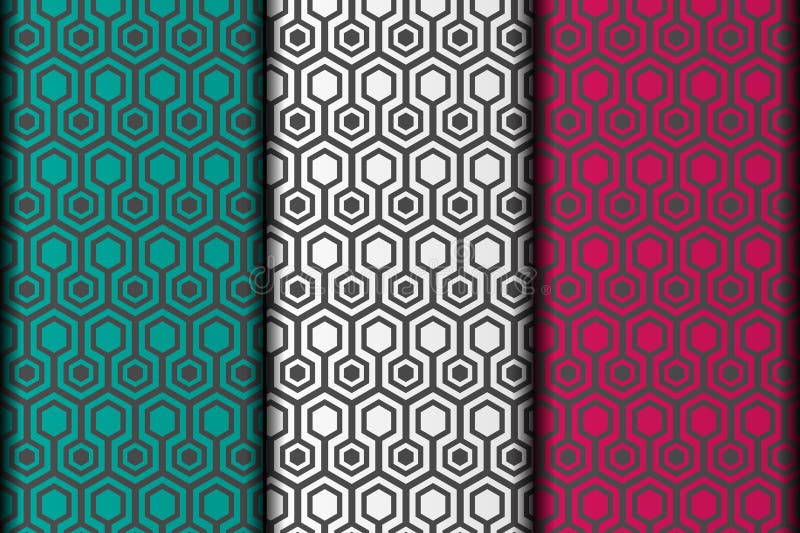 Polygon Style Vector Eps Pattern Design. Stock Illustration ...