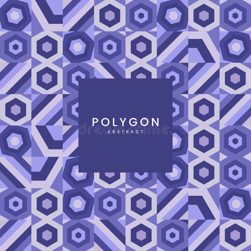 Polygon Styles Patterns with Text Design on it, and Abstract Minimal ...