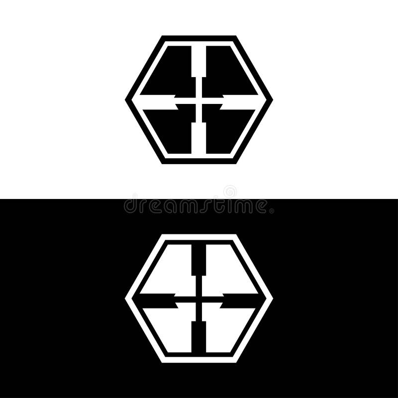 Polygon Vector Logo Template Design Stock Vector - Illustration of ...