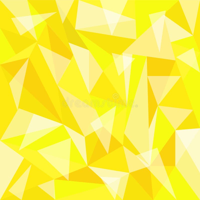 Polygon yellow background stock vector. Illustration of citric - 65981652