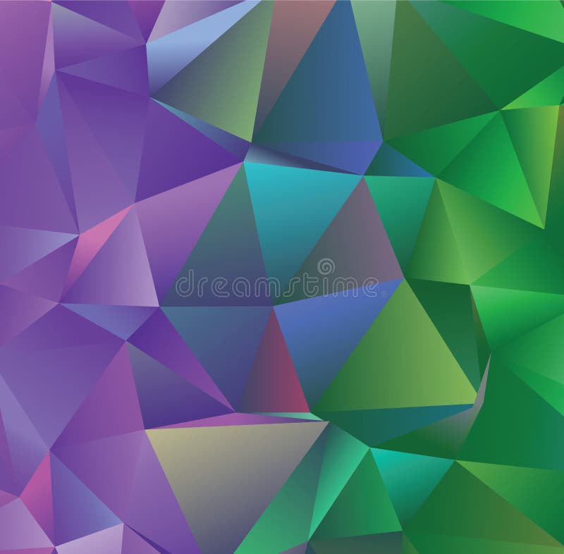 Polygonal Abstract Background. Vector Clip Art. Stock Vector ...