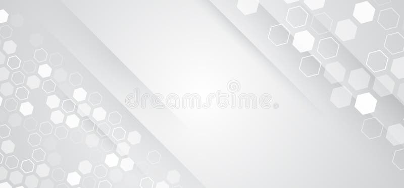 Polygonal Abstract Composition. Gray Molecular Background for the ...