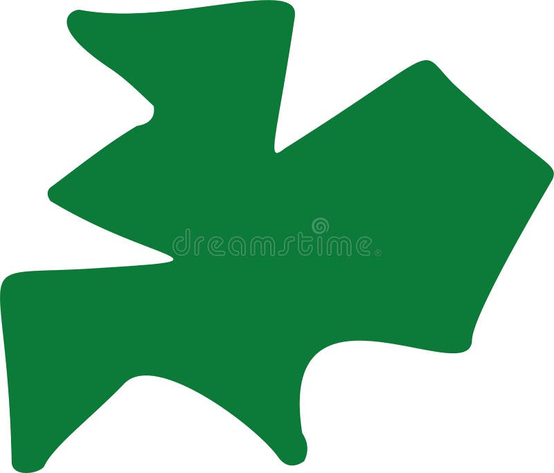 Polygonal Angular Geometric Shape. Irregular Handdrawn Freeform Stock ...