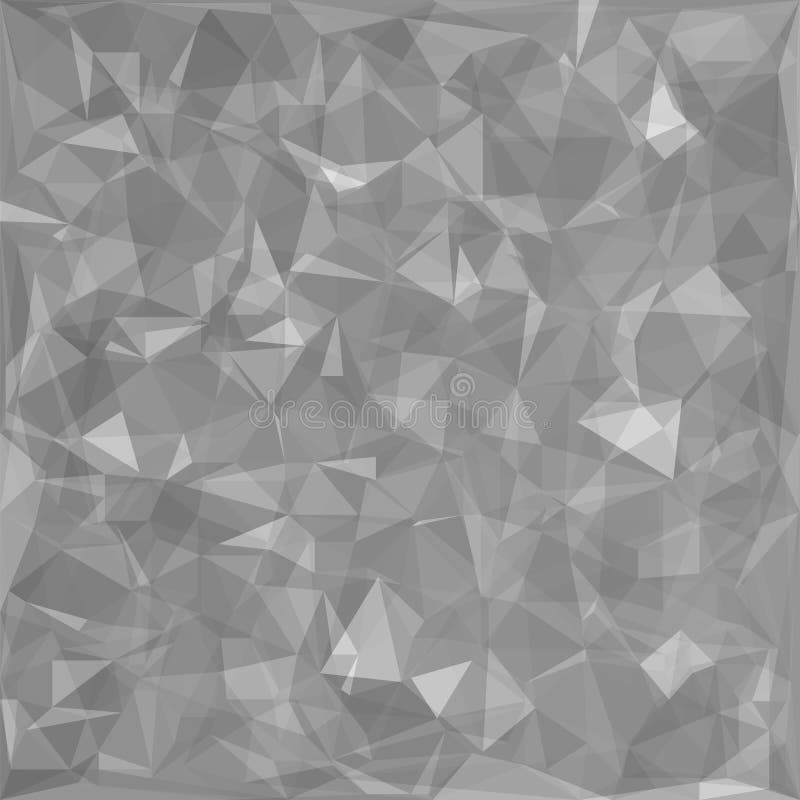 Polygonal Background stock vector. Illustration of grey - 55382387