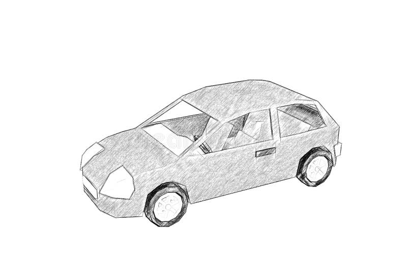 Polygonal Car Stock Illustrations – 2,383 Polygonal Car Stock ...