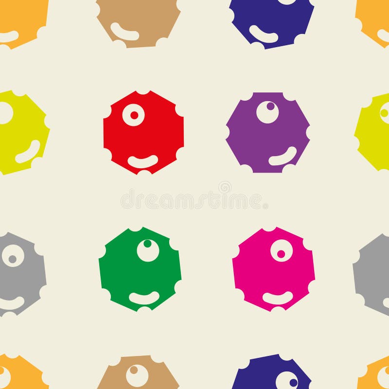 Polygonal color faces stock vector. Illustration of background - 49047672