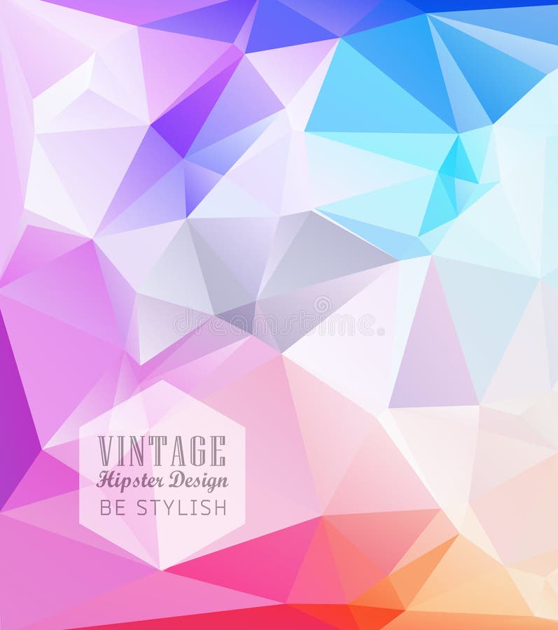 Polygonal design stock vector. Illustration of creative - 35867870