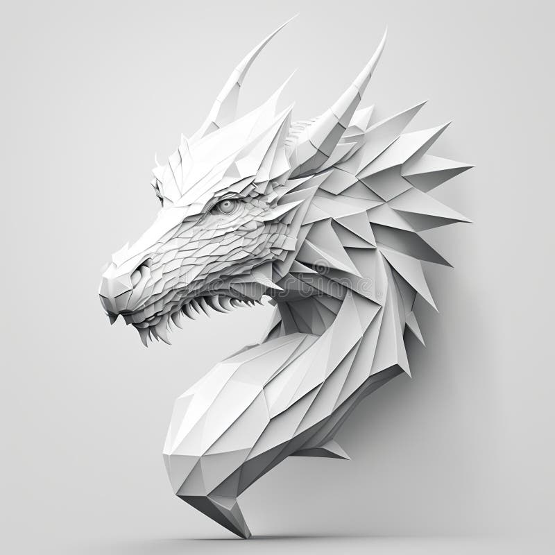 Polygonal Dragon Stock Illustrations – 449 Polygonal Dragon Stock ...