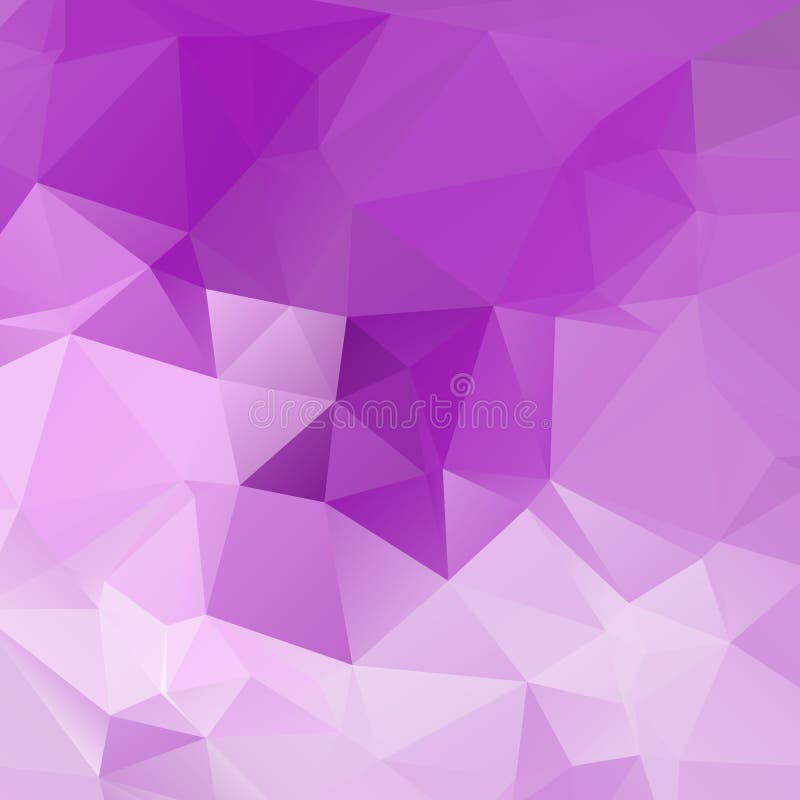 Polygonal Geometric Violet Background. Stock Illustration ...