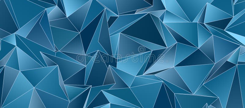 Polygonal Geometrical Texture, 3D Stock Illustration - Illustration of ...