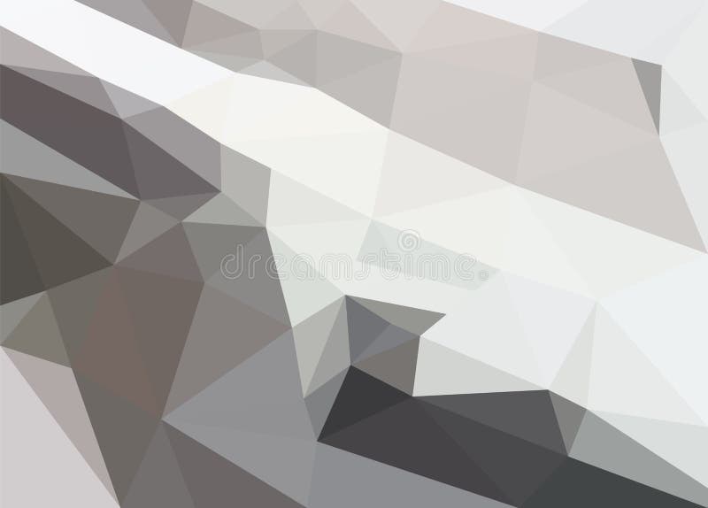 Polygonal Gray Snow Slope Background Stock Illustrations – 4 Polygonal ...