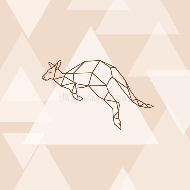 Australian Kangaroo Icon, Isometric 3d Style Stock Vector ...