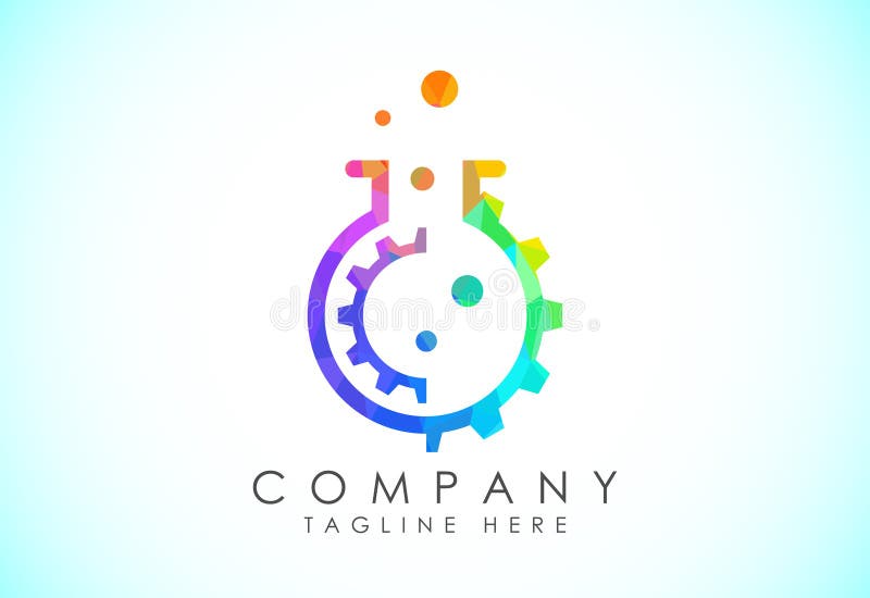 Polygonal Lab Logo Design Vector Template, Low Poly Lab Logo Science ...