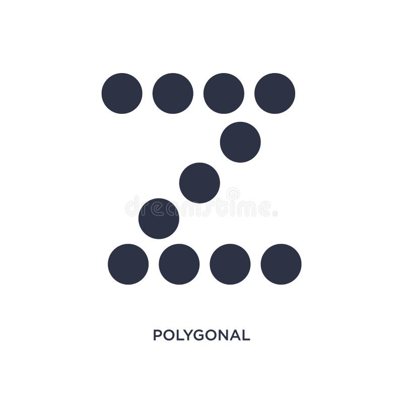 Polygonal Letter Z of Small Triangles Icon in Different Style Vector ...
