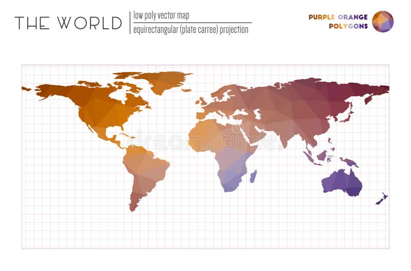 Map World Equirectangular Stock Illustrations – 100 Map World ...
