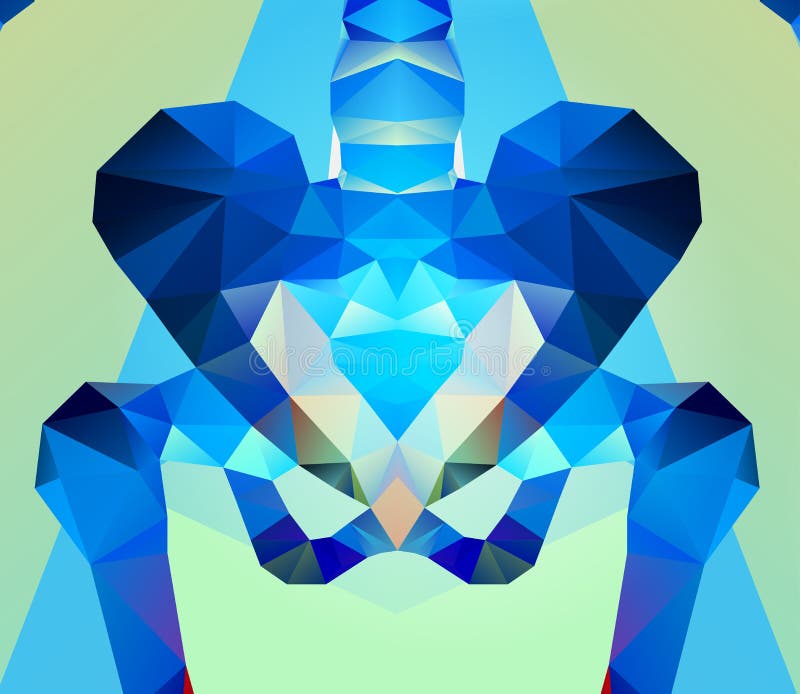 Geometric Skeleton Stock Illustrations – 2,452 Geometric Skeleton Stock ...