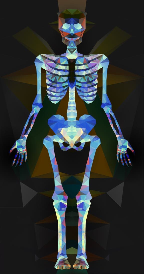 Polygonal modern elements stock vector. Illustration of love - 57311255