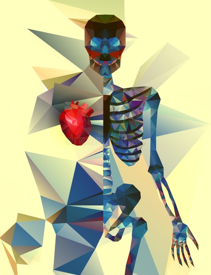 Polygonal modern elements stock vector. Illustration of abstract - 57370788