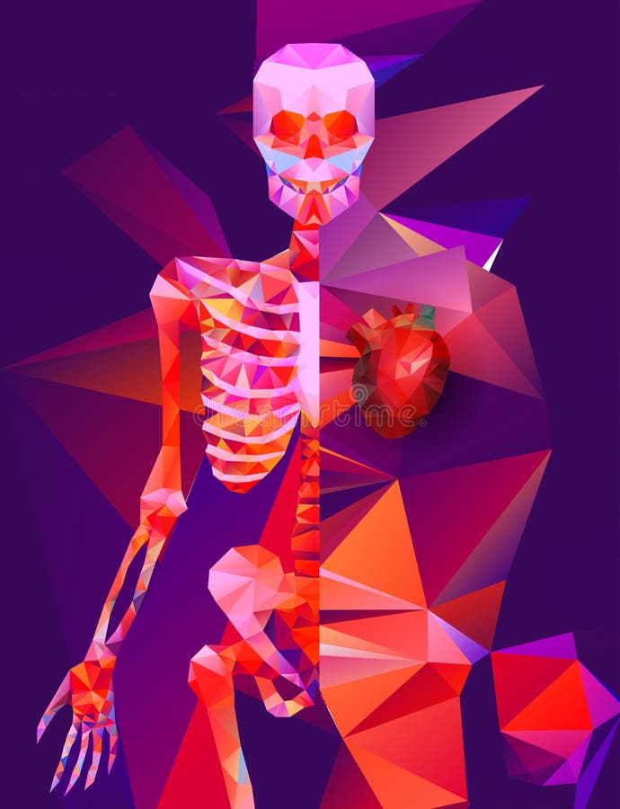 Polygonal modern elements stock vector. Illustration of concept - 57399289