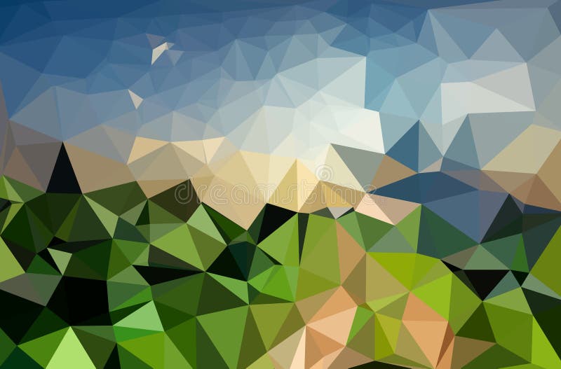 Polygonal Mosaic Background. Stock Illustration - Illustration of ...