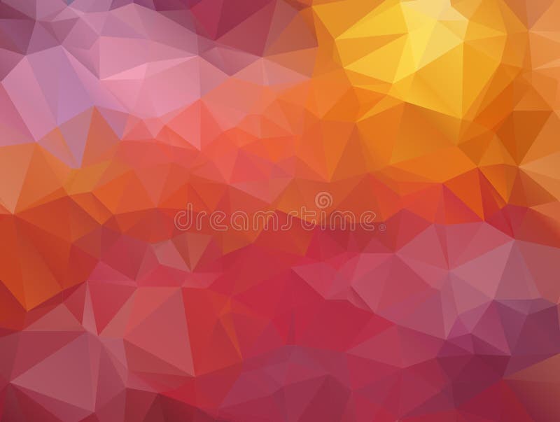 Polygonal Mosaic Background Stock Vector - Illustration of color, matt ...