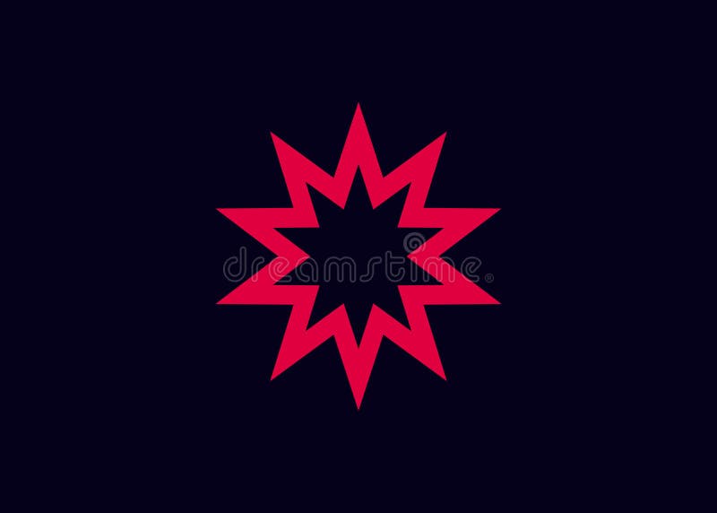 Polygonal Multiple Stars Transparent Icon. Polygonal Multiple St Stock ...