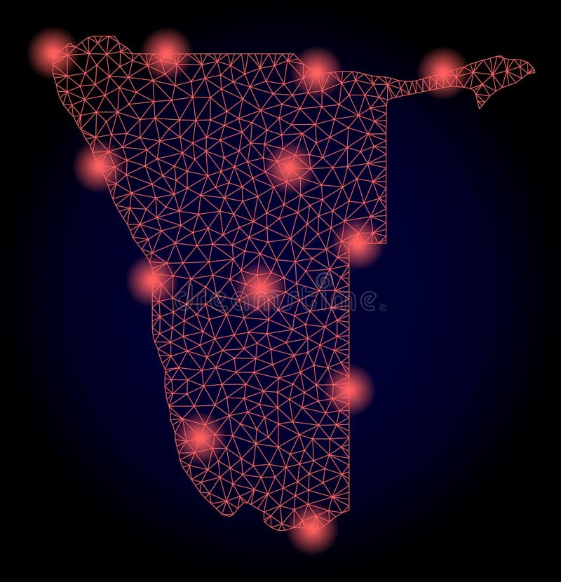 Namibia Red Map Stock Illustrations – 547 Namibia Red Map Stock ...