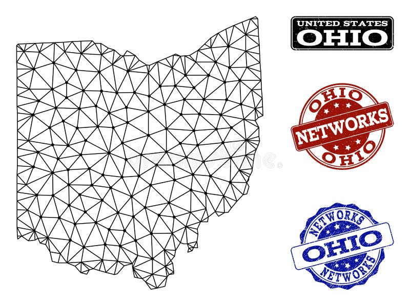 Distressed Ohio State Stock Illustrations – 25 Distressed Ohio State ...