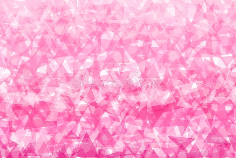 Polygonal Pink Mosaic Background. Abstract Low Poly Vector Illustration ...