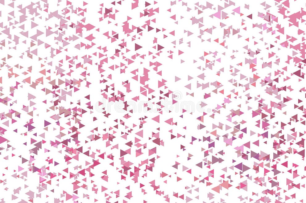 Polygonal Pink Mosaic Background. Abstract Low Poly Vector Illustration ...