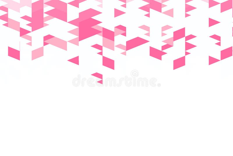 Polygonal Pink Mosaic Background. Abstract Low Poly Vector Illustration ...