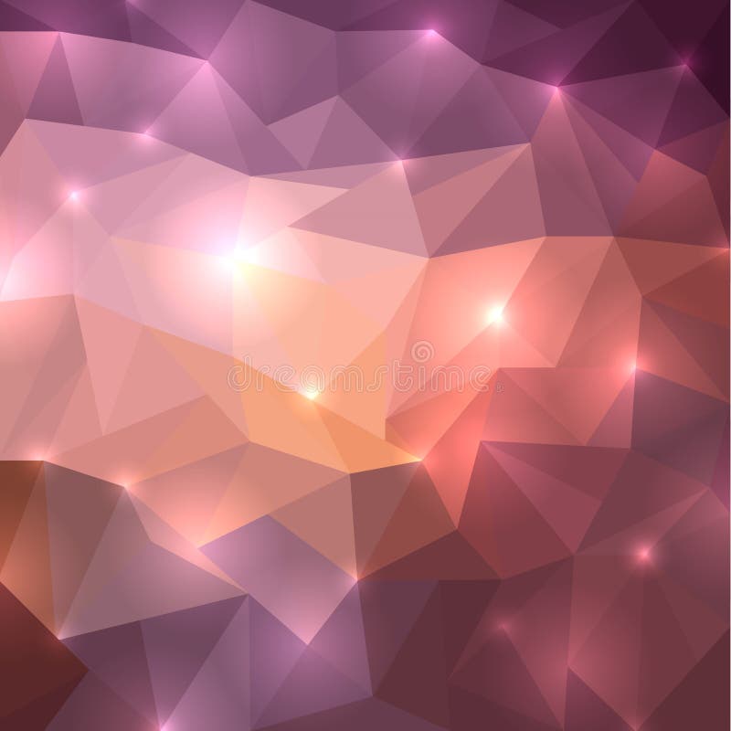 Polygonal shine background stock vector. Illustration of crystal - 48545086