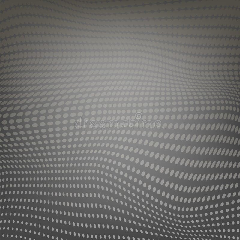 Polygonal Space. Low Poly Grey Background with Connecting Dot. Big Data ...