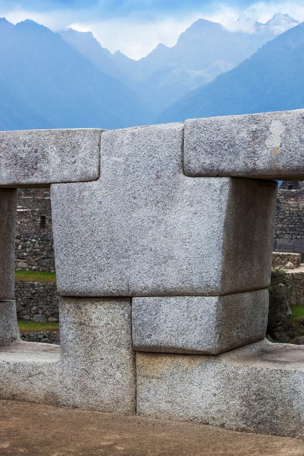 A polygonal stone stock photo. Image of wood, macchu - 131295958