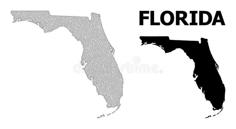 Map Florida State Stock Illustrations – 7,655 Map Florida State Stock ...