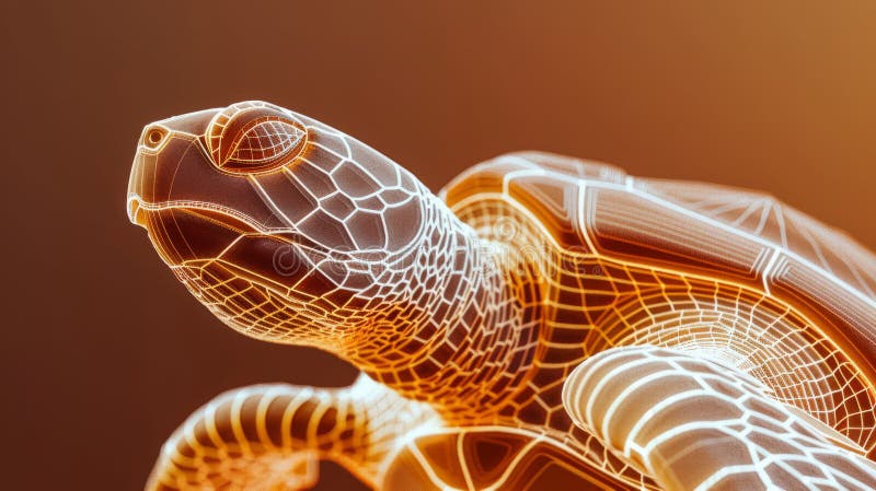 Polygonal Wireframe Turtle Stock Photos - Free & Royalty-Free Stock ...